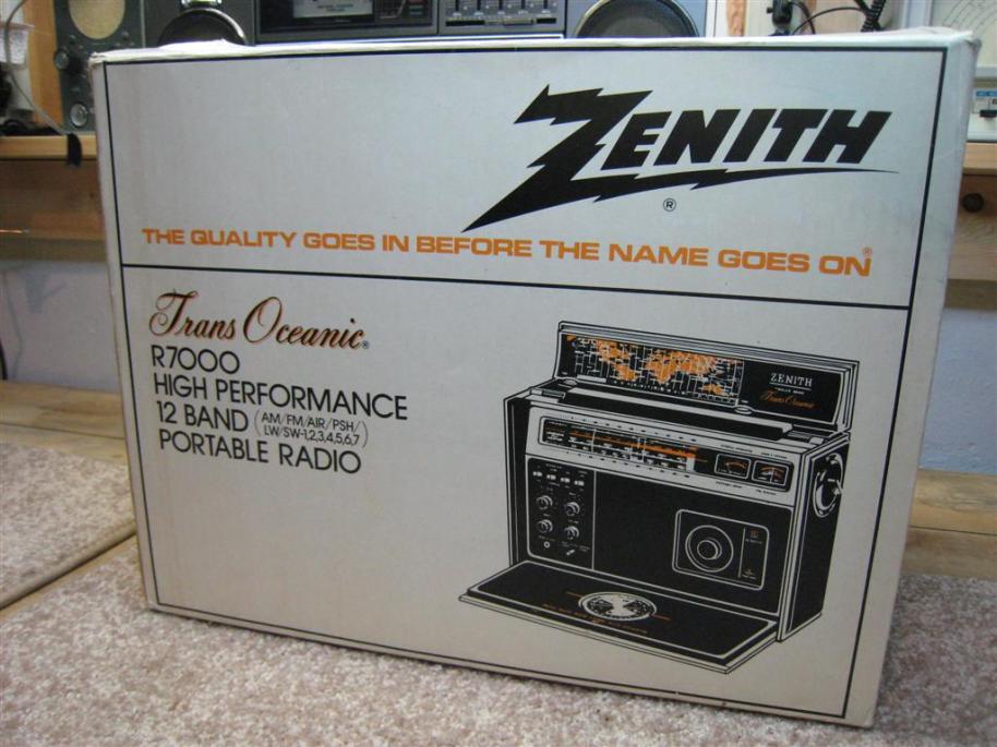Zenith R-7000 Trans-0ceanic | radiojayallen
