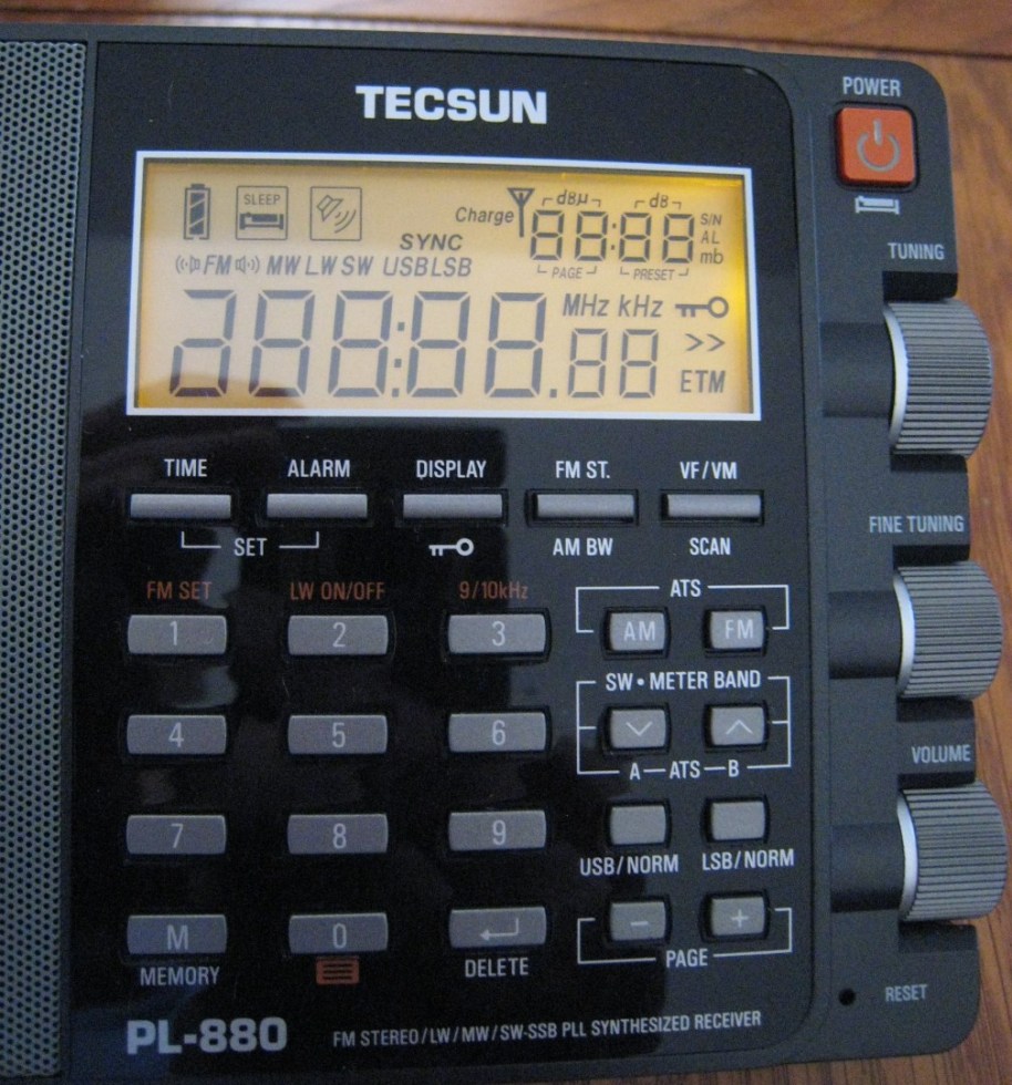 Tecsun PL-880 AM/FM/SW/SSB Portable Radio | radiojayallen