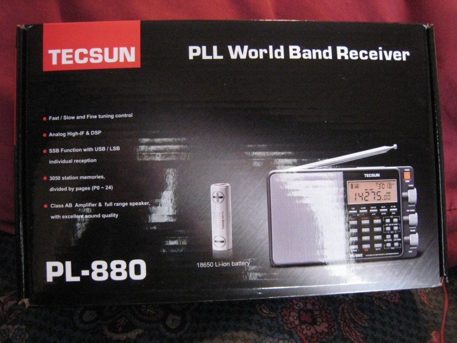Tecsun PL-880 AM/FM/SW/SSB Portable Radio | radiojayallen