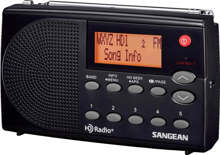 Sangean HDR-14 Compact AM/FM HD Radio | radiojayallen