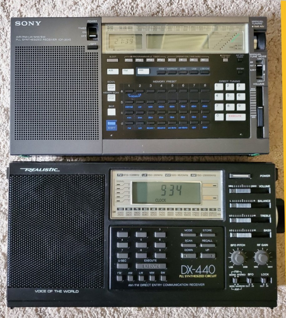 Realistic DX-440/Sangean ATS-803A AM/LW/SW/FM Radio | radiojayallen