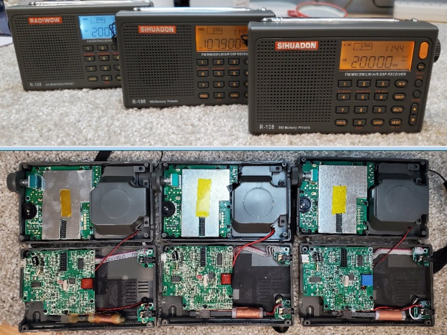 SIHUADON R-108 FM Stereo/LW/SW/MW/AIR Radio | radiojayallen