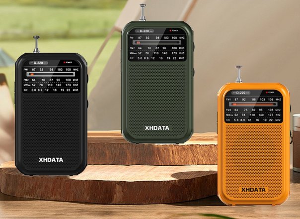 XHDATA D-220 Compact AM/FM/SW Radio | radiojayallen