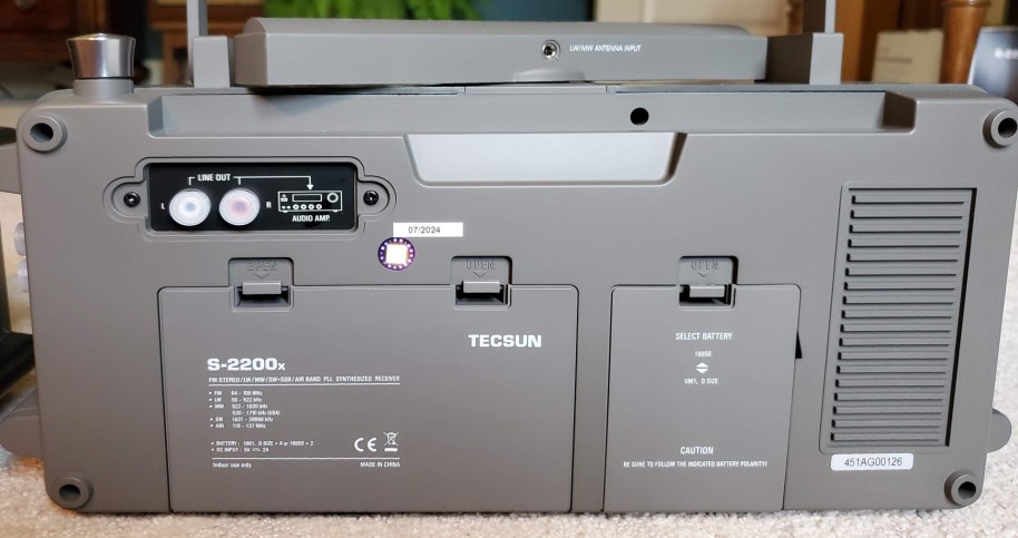 Tecsun S-2200X World Band Radio | radiojayallen