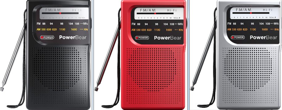 Pocket Portable Radios | radiojayallen